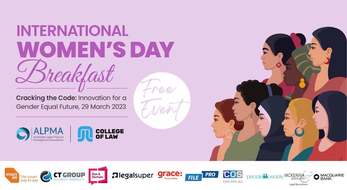 WA International Women's Day Breakfast - ALPMA