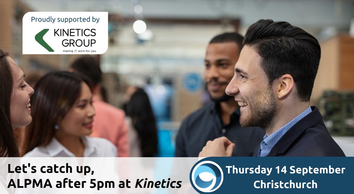 ALPMA Christchurch after 5pm with Kinetics - ALPMA