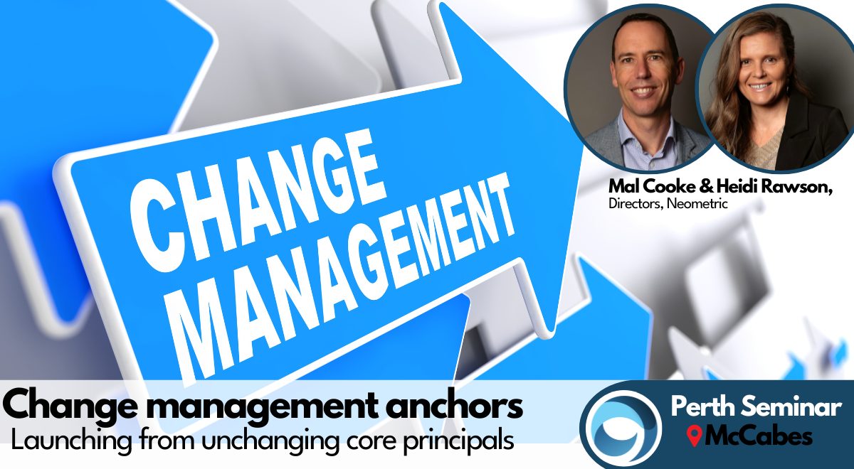 WA | Change management anchors: Launching from unchanging core ...