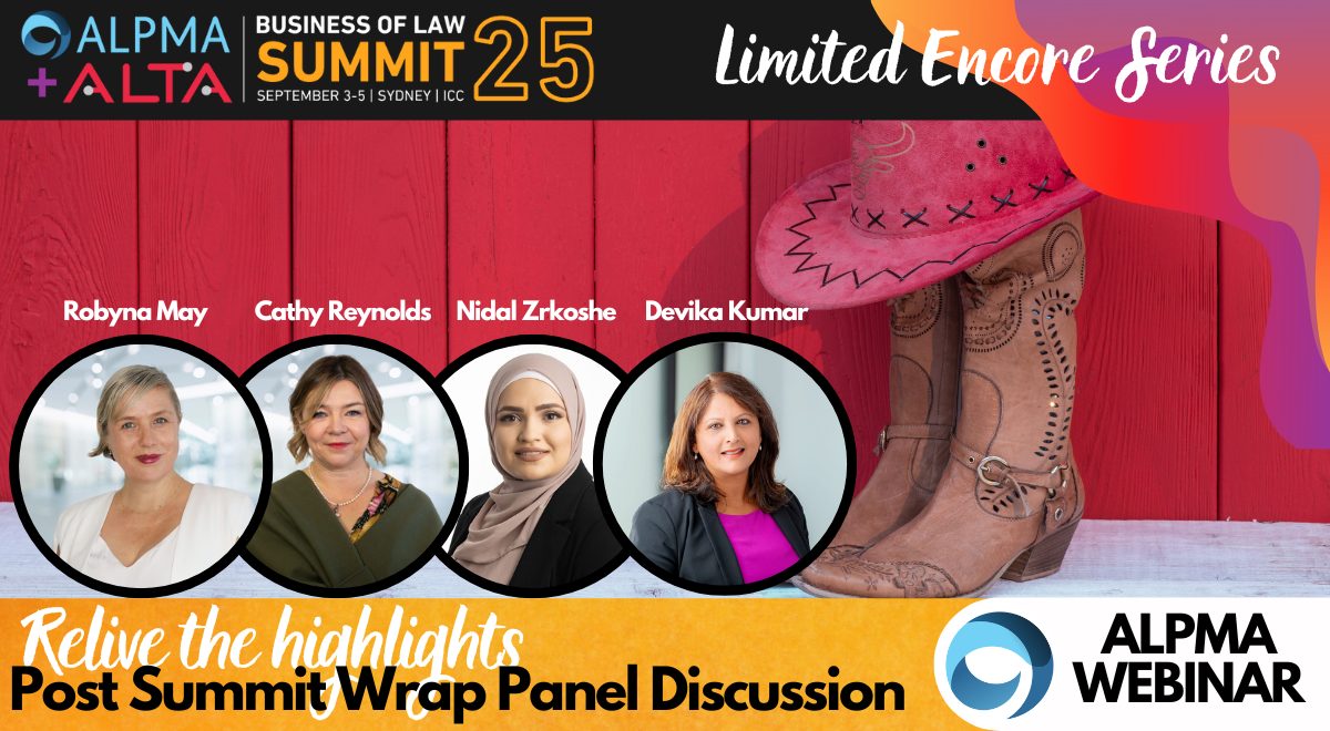 ALPMA Summit Wrap-Up Discussion - ALPMA