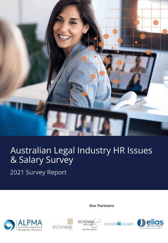 2021 Alpma Australian Legal Industry Hr Issues And Salary Survey Alpma